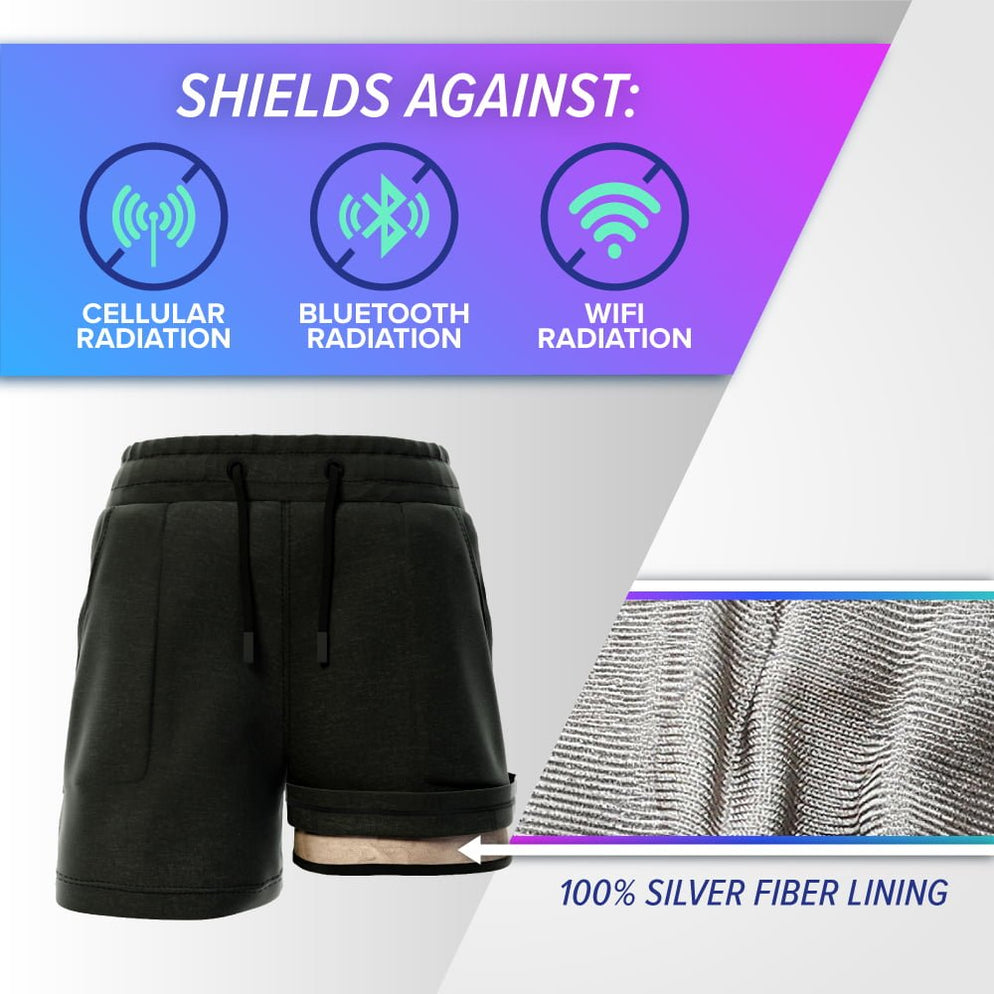DefenderShield® EMF Protection Shorts | Anti-radiation