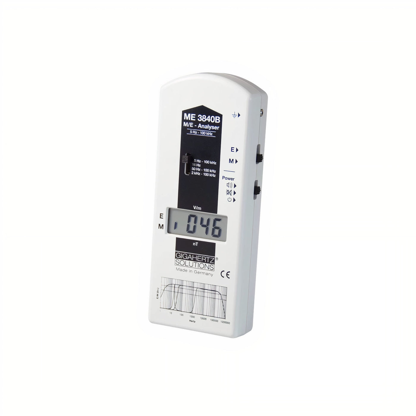 ELF Low Frequency EMF Meter ME3840B 16Hz-100,000Hz (100kHz) ELF Low Frequency EMF Meter ME3840B 16Hz-100,000Hz (100kHz)