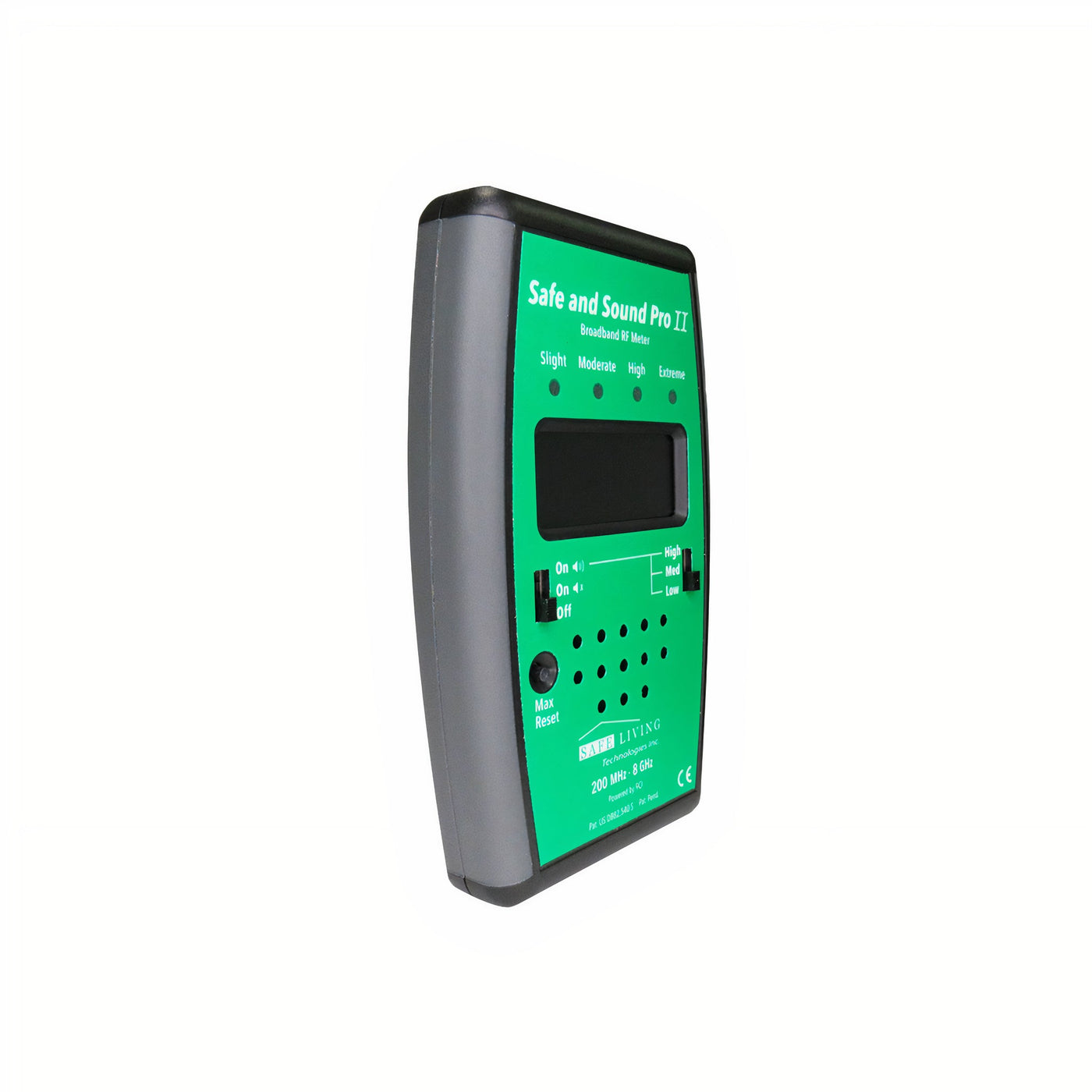 RF EMF Detector 200 MHz to 8 GHz - Accurate Detection | OLED Display