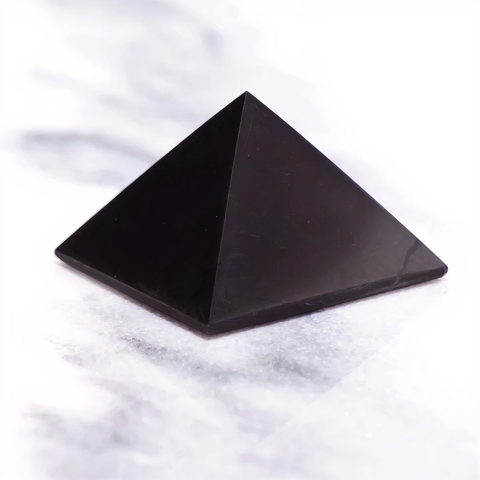 Shungite Stone Pyramids Set - EMF Protection | Genuine Shungite