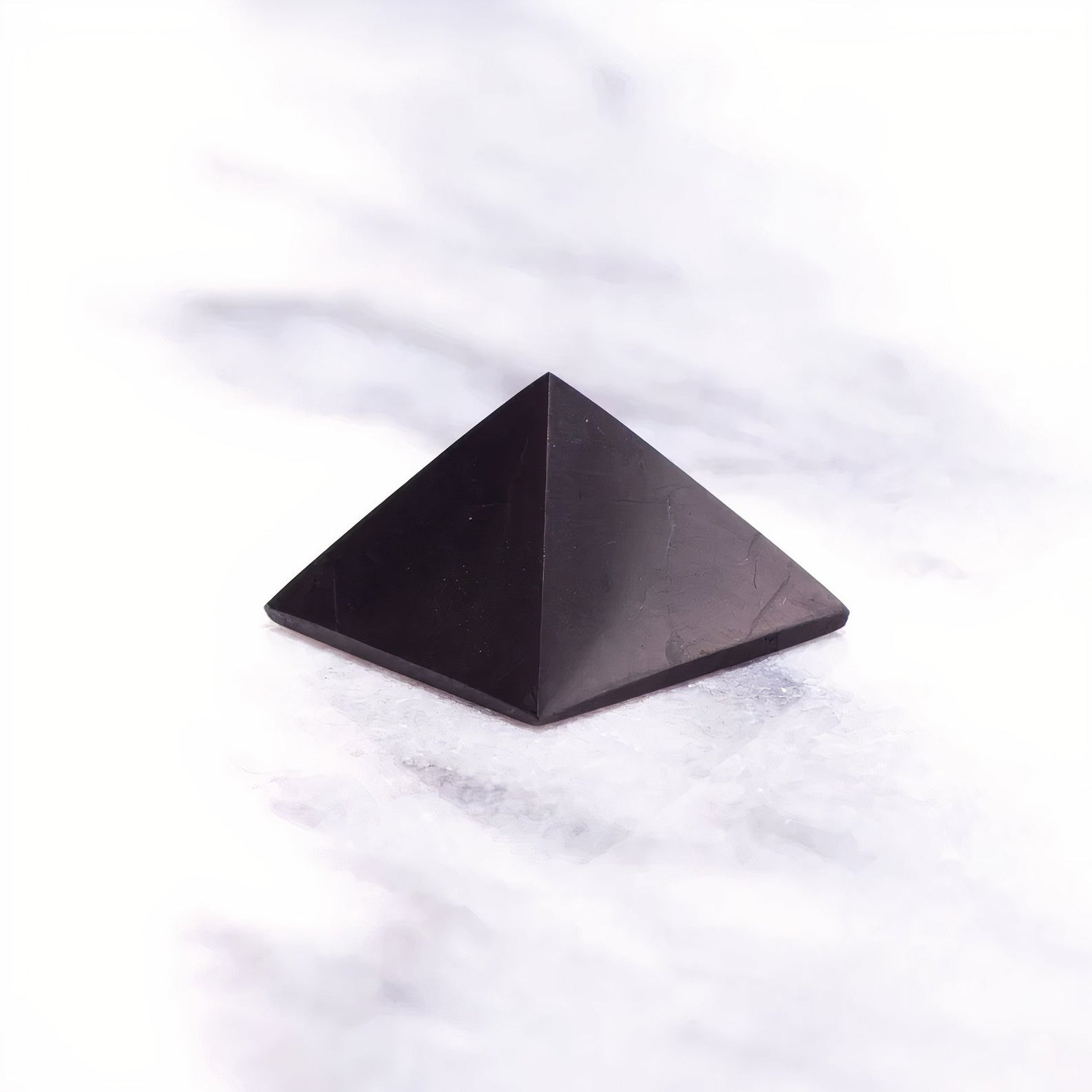 Shungite Stone Pyramids Set - EMF Protection | Genuine Shungite