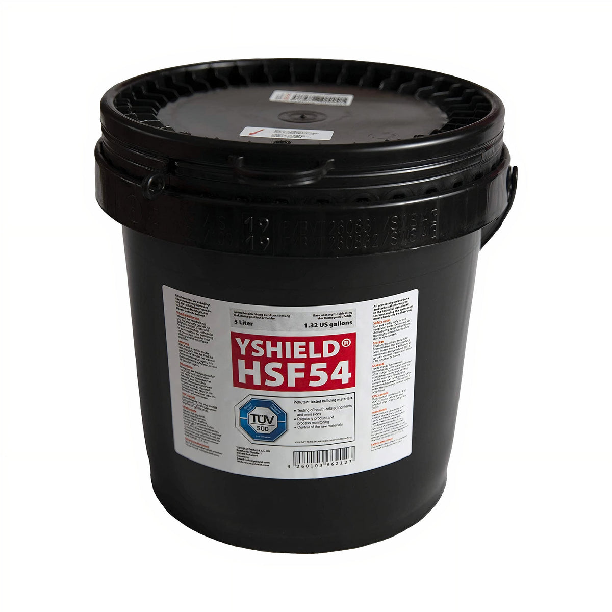 YSHIELD HSF54 HF & LF Shielding EMF Paint | 5 Litre Tub
